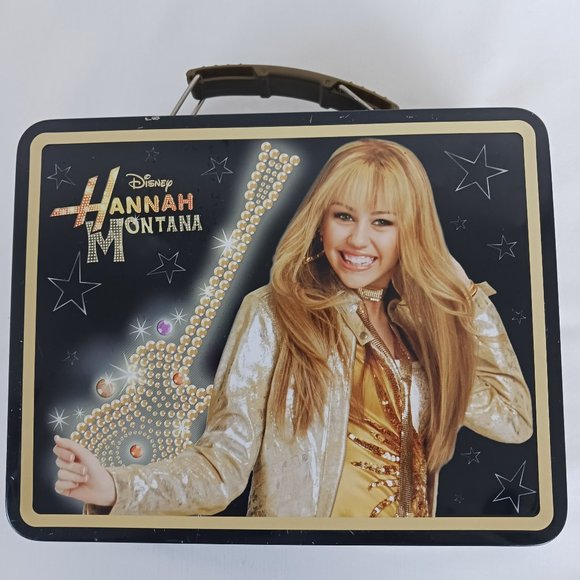 Tin Box | Other | Disney Hannah Montana Tin Lunch Box Club Libby ...
